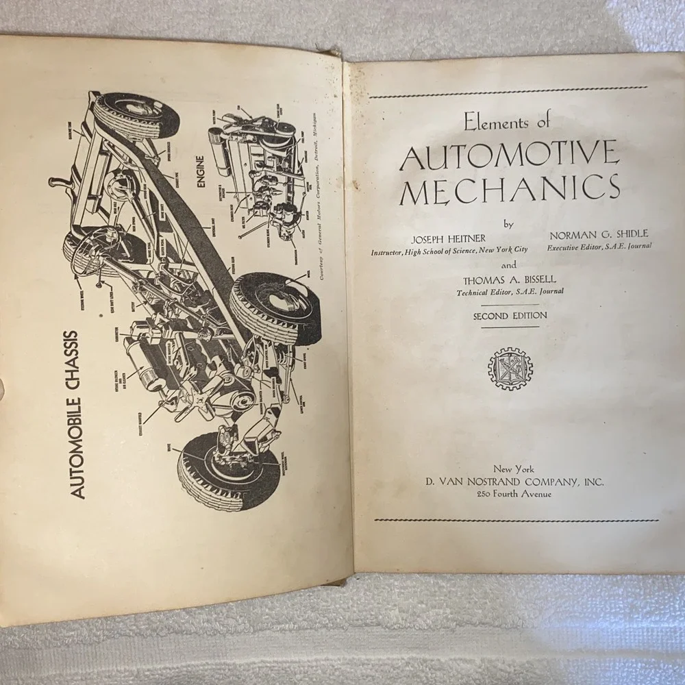 Other | Elements Of Automotive Mechanics Joseph Heitner 1943 Port Hope ...